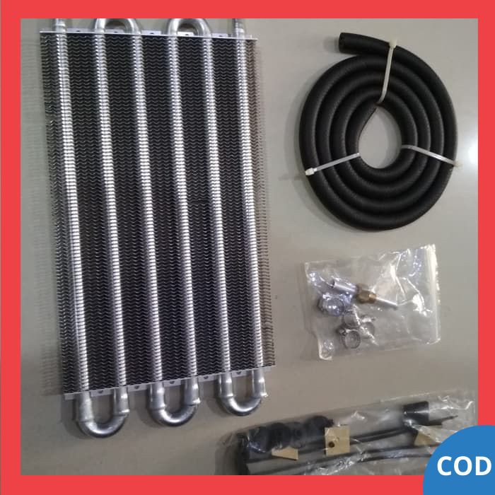 Jual Oil Cooler Matic 7 Row (Silver) | Shopee Indonesia