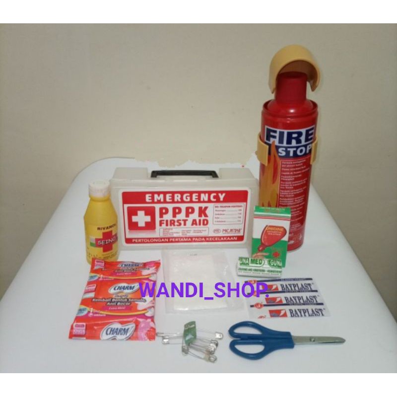 Jual FIRE STOP/Racun api/pemadam api & kotak P3k mobil | Shopee Indonesia