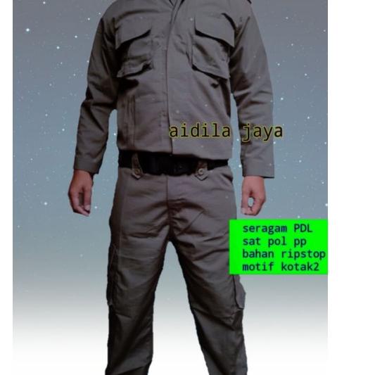 Jual Harga Murah B06OW BAJU SERAGAM PDL POL PP SATPOL PP coklat ...