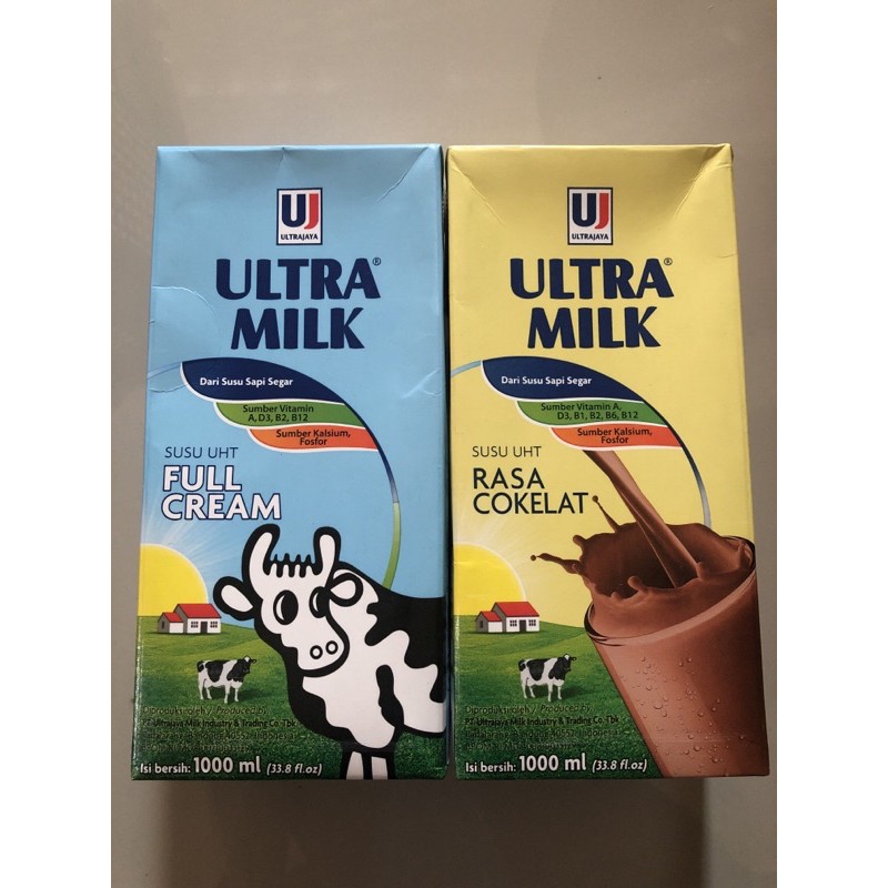Jual ULTRA MILK Susu UHT 1000 ml | Shopee Indonesia