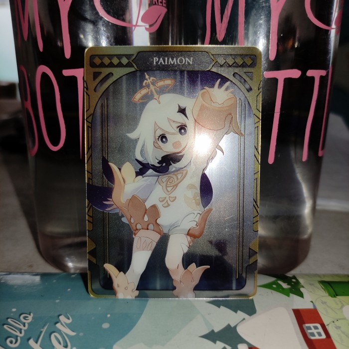 Jual Buruan Genshin Impact Metal Card - Paimon Hemat | Shopee Indonesia