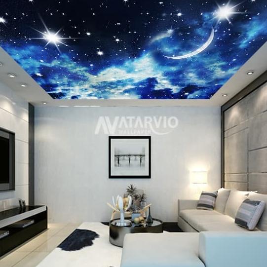Jual Wallpaper Custom Murah - Wallpaper Custom Gambar Langit 3D ...