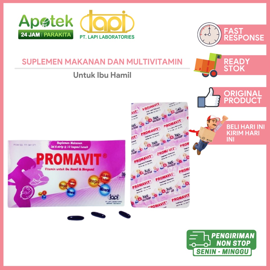 Jual Promavit Suplemen dan Multivitamin Untuk Ibu Hamil dan Menyusui ...
