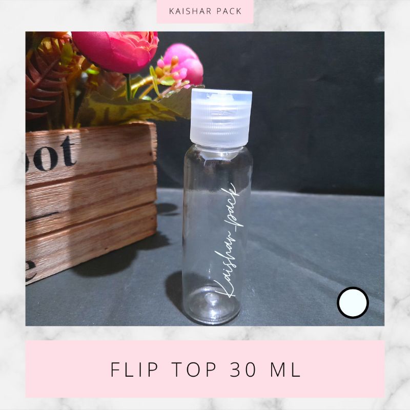 Jual KAISHAR - BOTOL FLIP TOP 30 ML, 60 ML, 100 ML | Shopee Indonesia