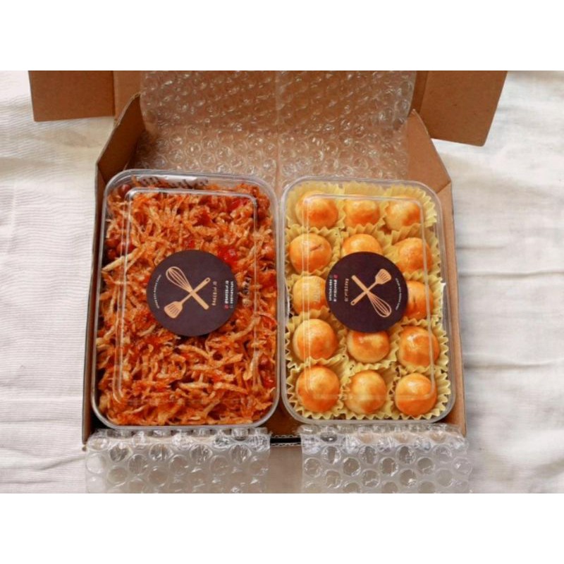 Jual PAKET KUE KERING / KUE IMLEK LEBARAN NATALAN / HAMPERS KUE / KADO / GIFT | Shopee Indonesia