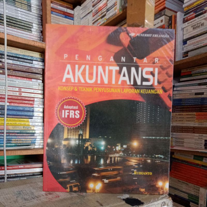 Jual BUKU ORIGINAL PENGANTAR AKUNTANSI ADAPTASI IFRS RUDIANTO | Shopee Indonesia