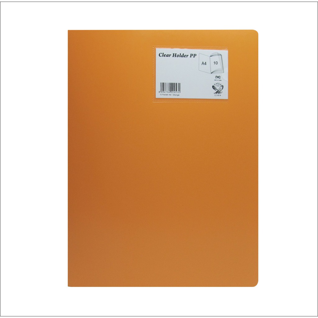 Jual Dokumen Keeper 10 Pocket EAGLE A4 Clear Holder Document Keeper ...