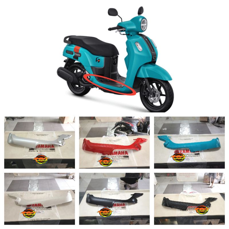 Jual Mole Side, Cover Body Dek Bawah Samping Pijakan Kaki Fazzio 125 ...