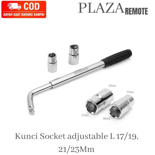 Jual Kunci PEMBUKA Roda Ban Mobil Tarik 17mm -19mm dan 21mm - 23mm ...