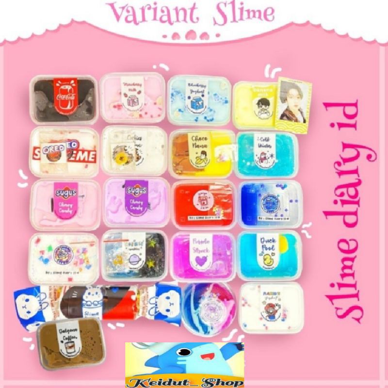 Jual Mainan Anak Varian Slime By Slimediaryid 200cc ( READY STOCK ) 20 ...
