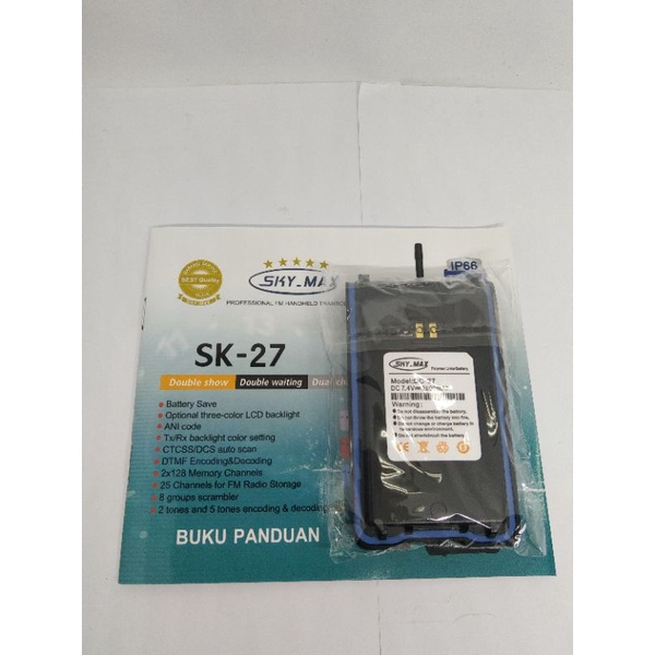 Jual Batre ht sky max sk27 firstcom fc 27 Voxter w8 weirwei 700 wp ...