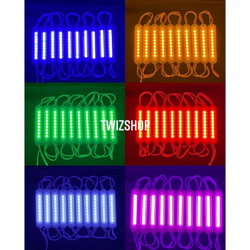 Jual Lampu LED COB 9 Mata Titik 12 Volt 24 Volt / LED Module COB 12V 24V | Shopee Indonesia
