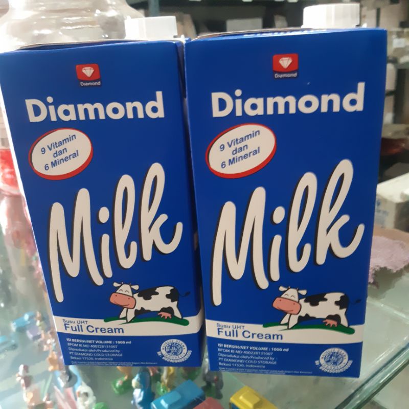 Jual Diamond Milk Full Cream 1000ml | Shopee Indonesia
