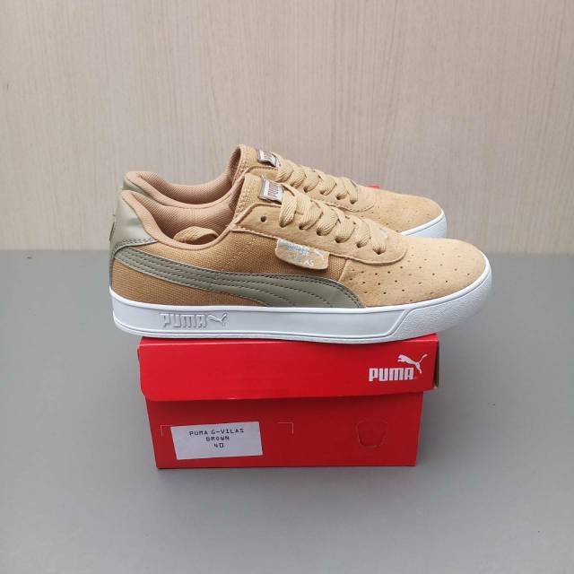 Jual Puma Suede Classic G Villas Brown Original | Shopee Indonesia