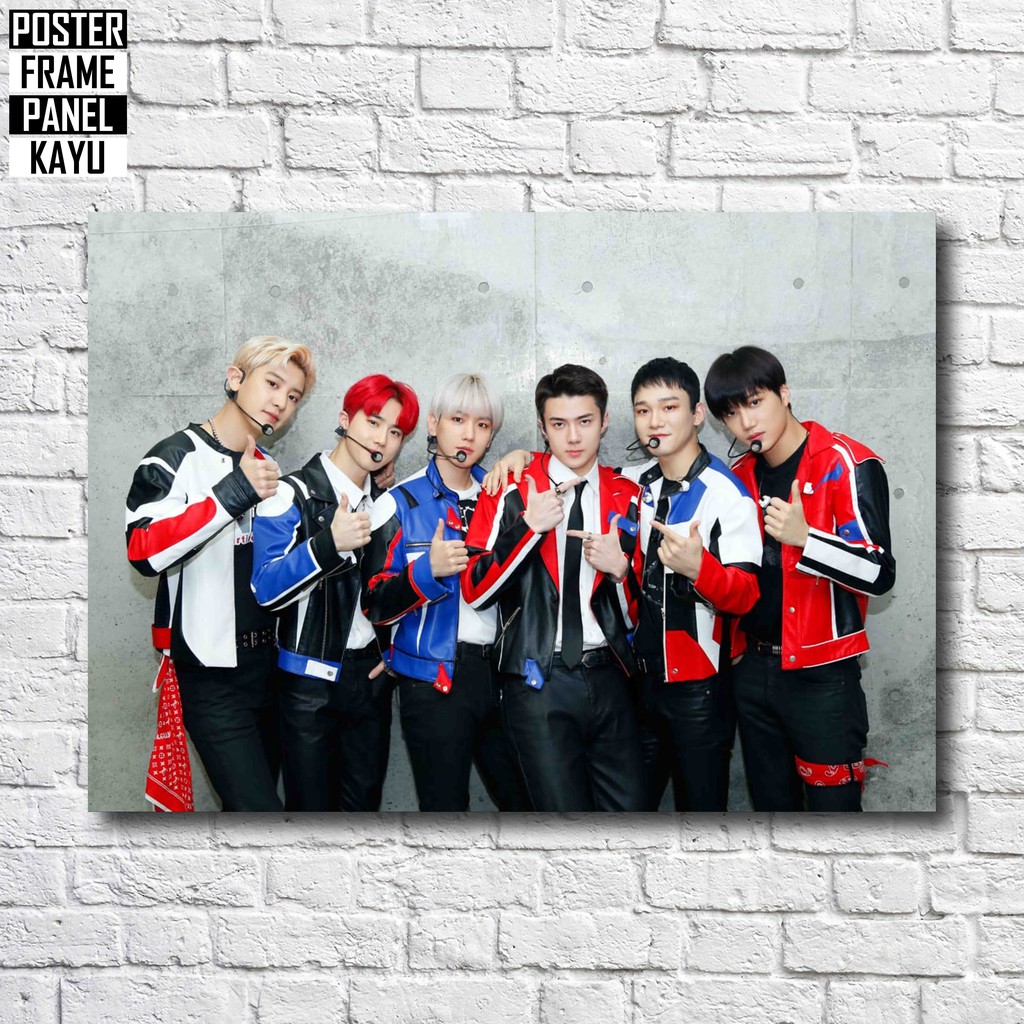 Jual Poster EXO Frame Kayu Solid A4 EXO085 | Shopee Indonesia