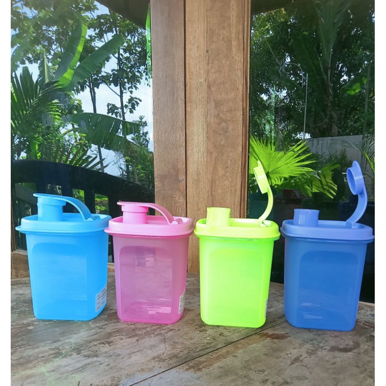 Jual Botol minum slim line mini 350ml Tupperware ( 1pcs ) | Shopee ...