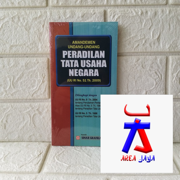 Jual Amandemen Undang Undang Peradilan Tata Usaha Negara PTUN UU RI No ...