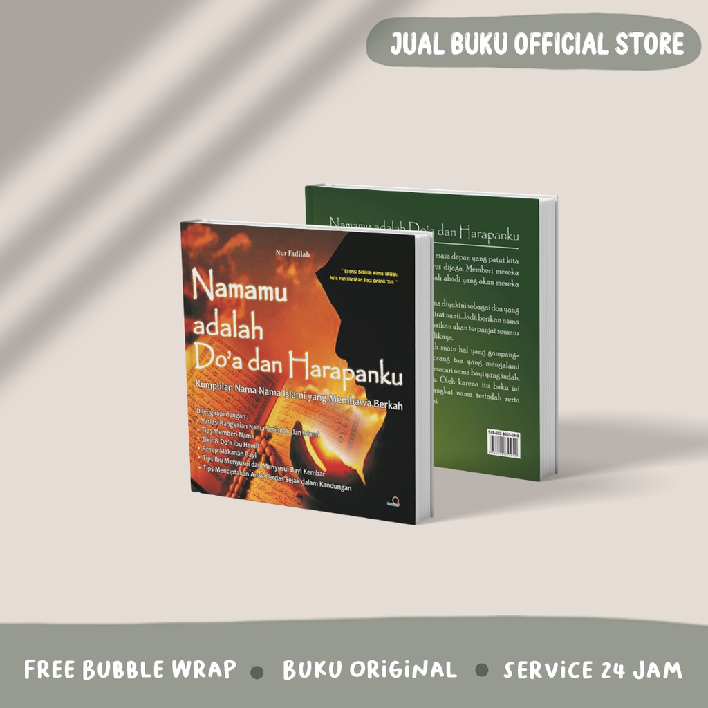 Jual DISKON 1.1 : BUKU NAMA ISLAMI - NAMAMU ADALAH DOA DAN HARAPANKU ...