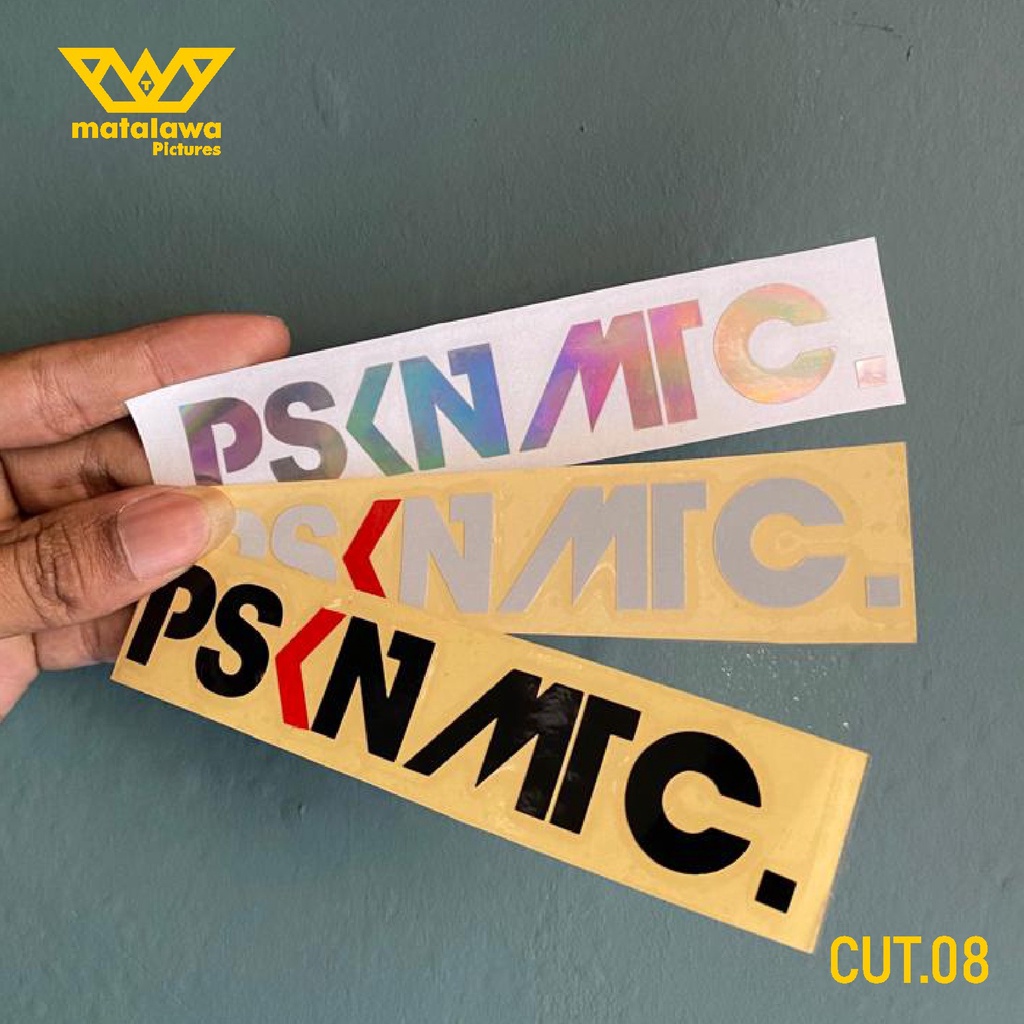 Jual Cutting Sticker PSKNMTC Pasukan Matic Original Aksesoris Motor ...