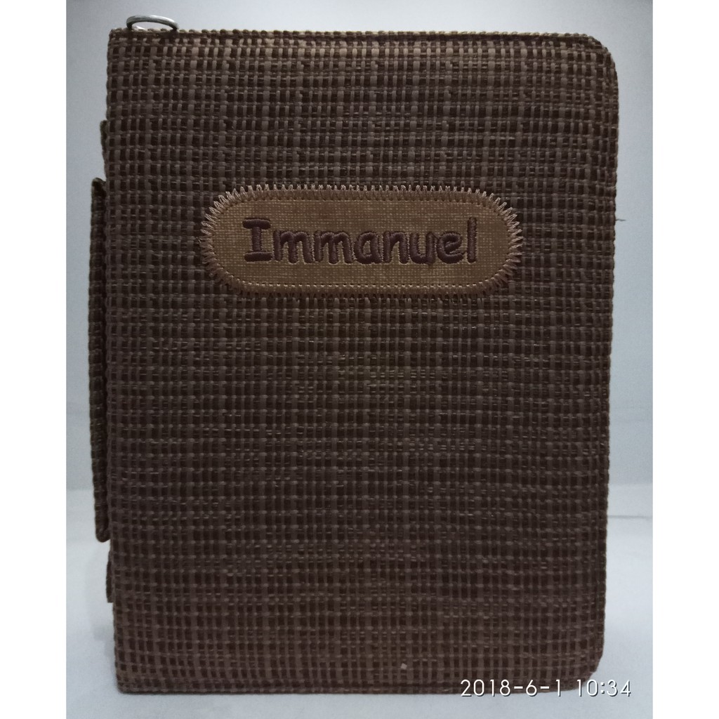 Jual Promo Sampul Cover Alkitab Kidung Jemaat Immanuel Ukuran Sedang ...