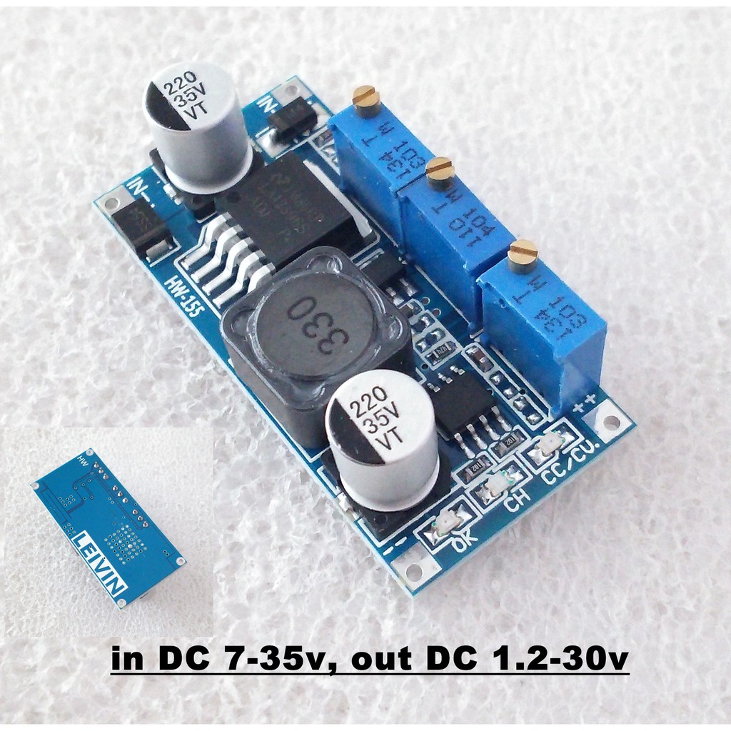 Jual Step Down LM2596 CC CV Led Driver & Charge Modul | Shopee Indonesia