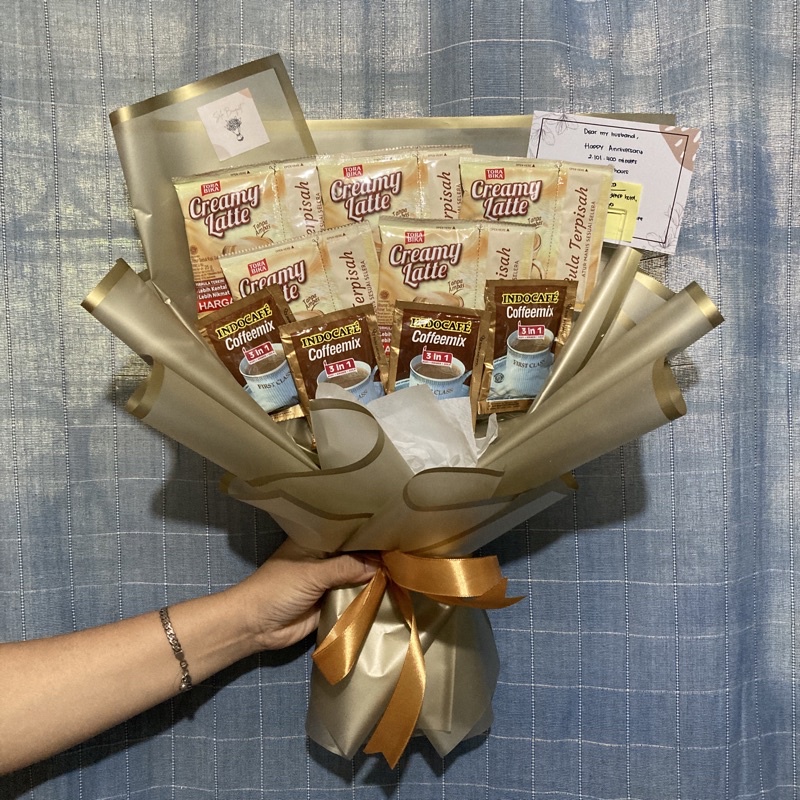 Jual [READY] Coffee Bouquet (Buket Kopi, Kapal Api, Milo, Good Day ...