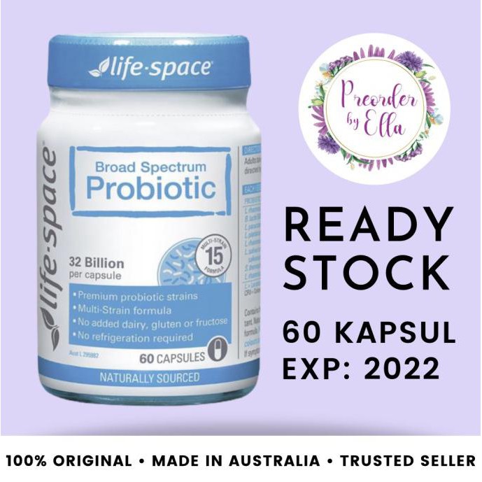 Jual LIFE SPACE PROBIOTIC Lifespace Broad Spectrum Probiotic (60 Kapsul ...