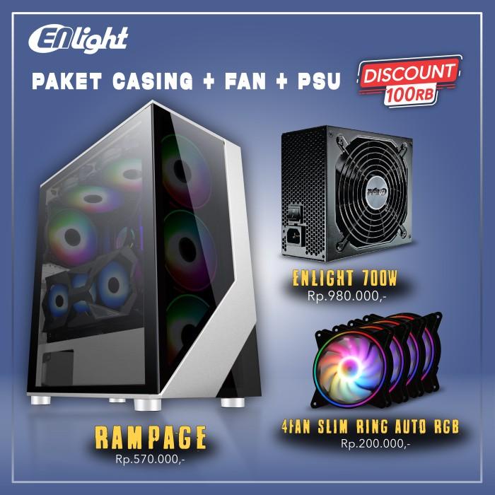 Jual Casing Enlight Rampage Gaming Pc Case | Shopee Indonesia