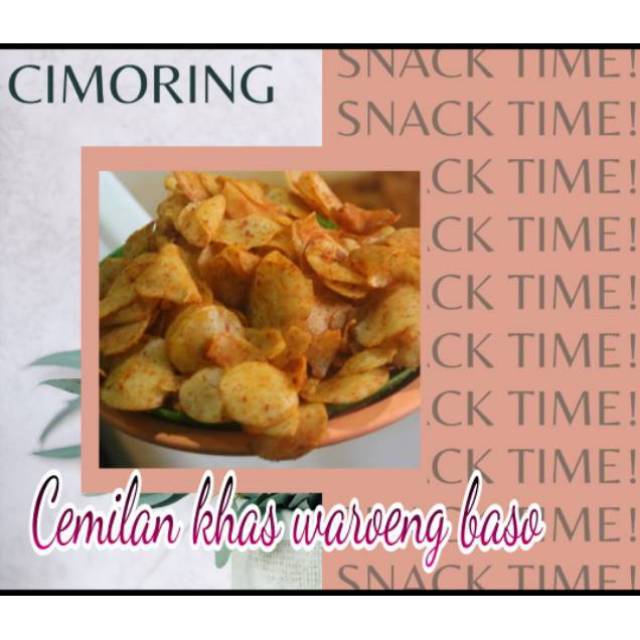 Jual Cimoring jajanan kekinian enak gurih dan lezat cemilan garut murah ...