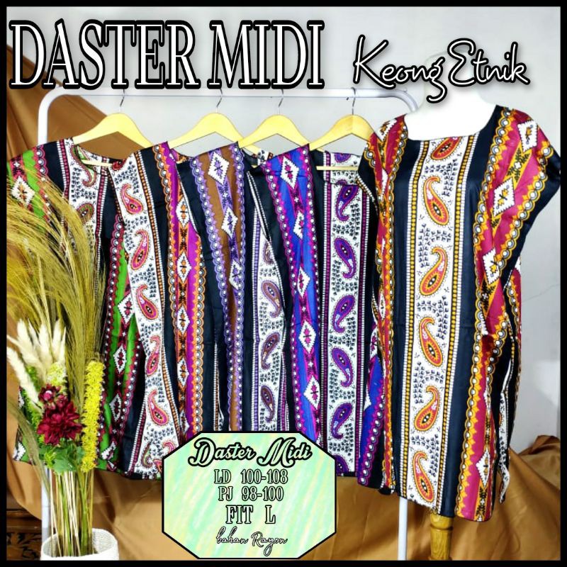 Jual DASTER MIDI MURAH. GROSIR. DASTER MOTIF. DASTER KARAKTER | Shopee ...