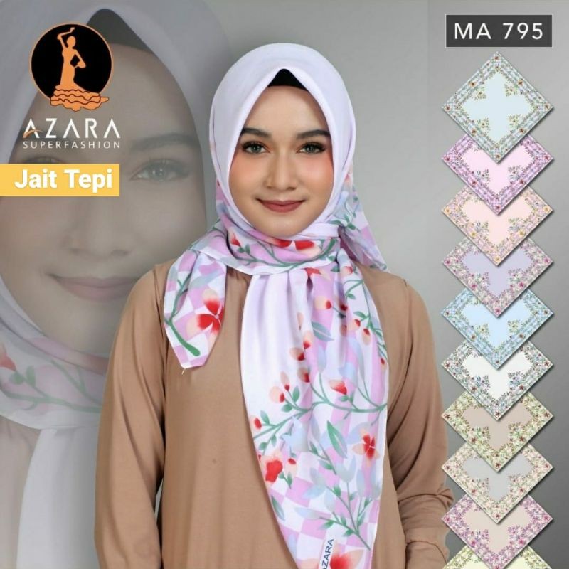 Jual Hijab Segi Empat Motif | Segiempat Motif Polycotton Jilbab Motif ...