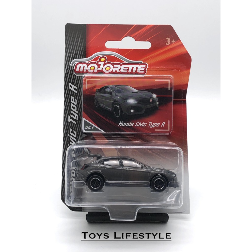 Jual Majorette Diecast - Honda Civic Type R Skala 1:64 (Abu Gelap ...
