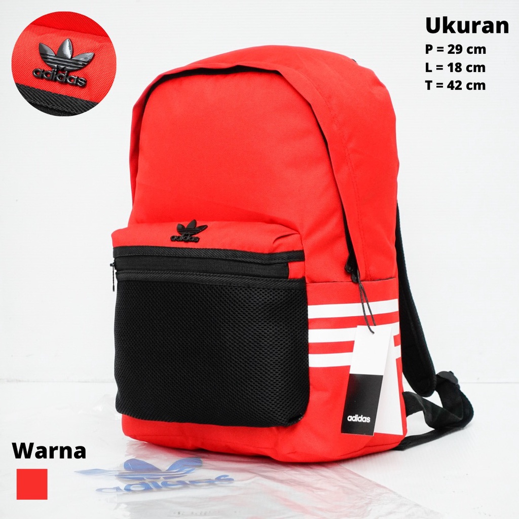 Jual Tas Ransel Adidas Pria Backpack Mirror ORI / Tas Punggung / Tas ...