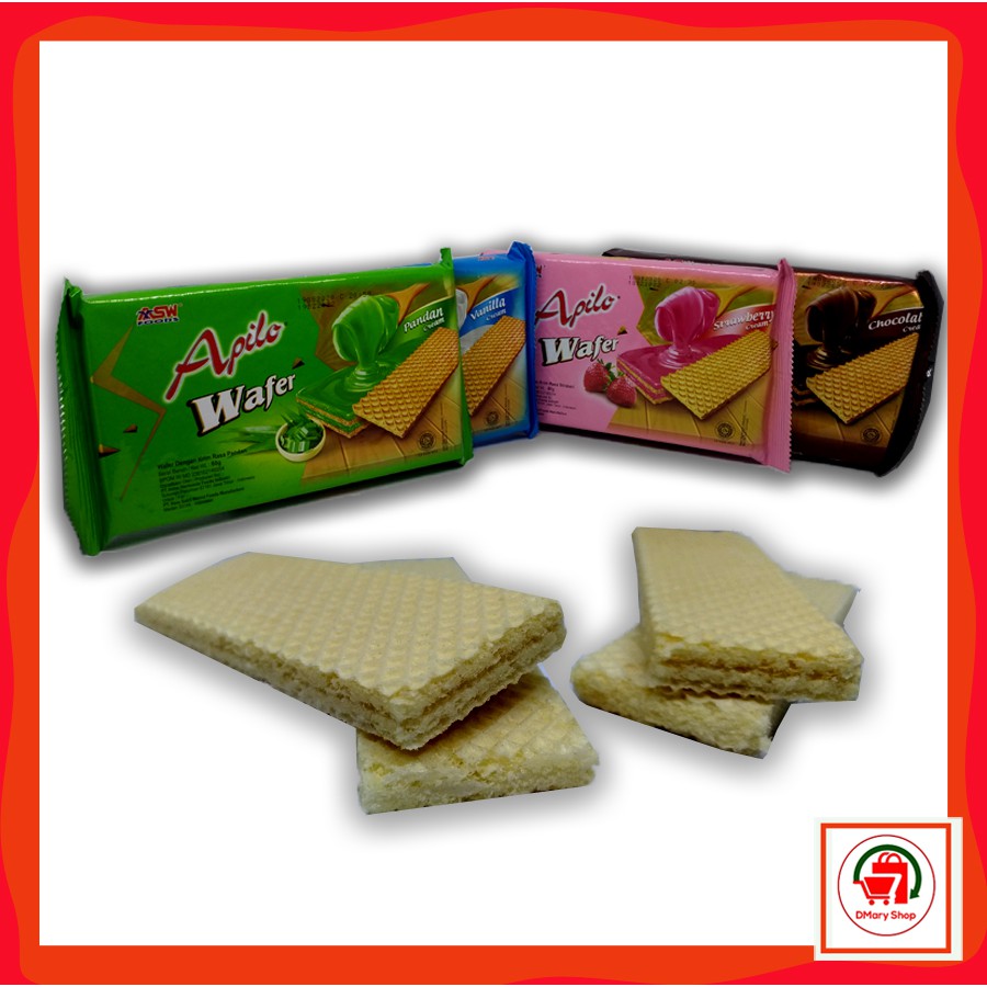 Jual Apilo Wafer Aneka Rasa 80Gram | Shopee Indonesia
