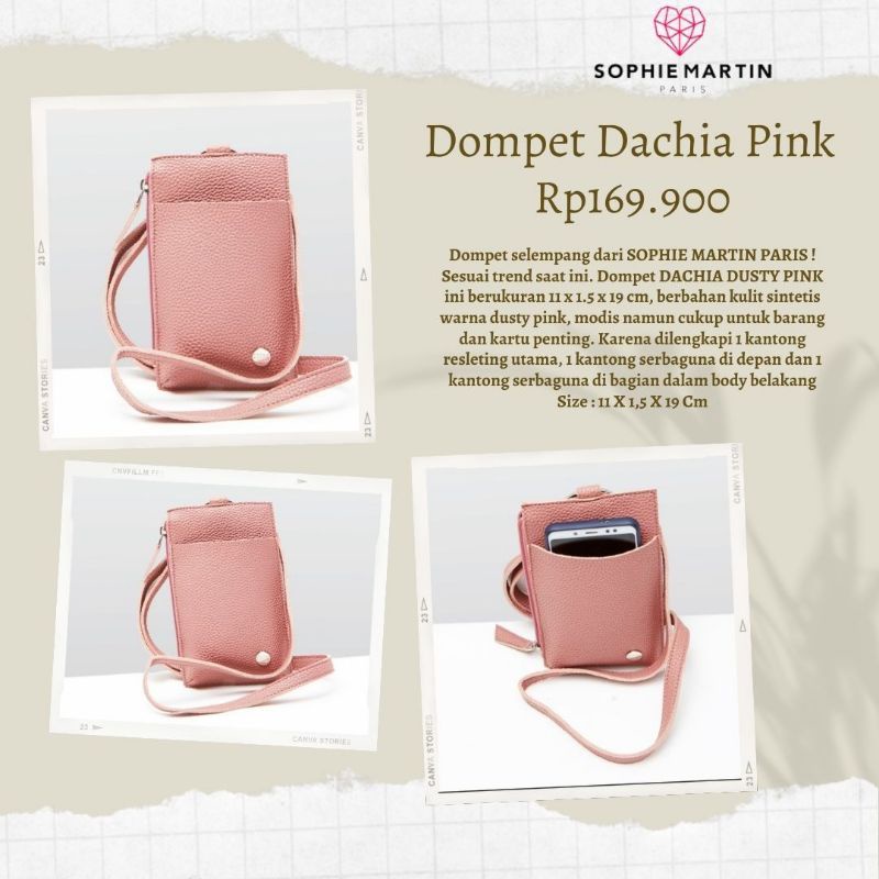 Jual Dompet Hp Dachia Sophie Paris Terbaruuuuuu | Shopee Indonesia
