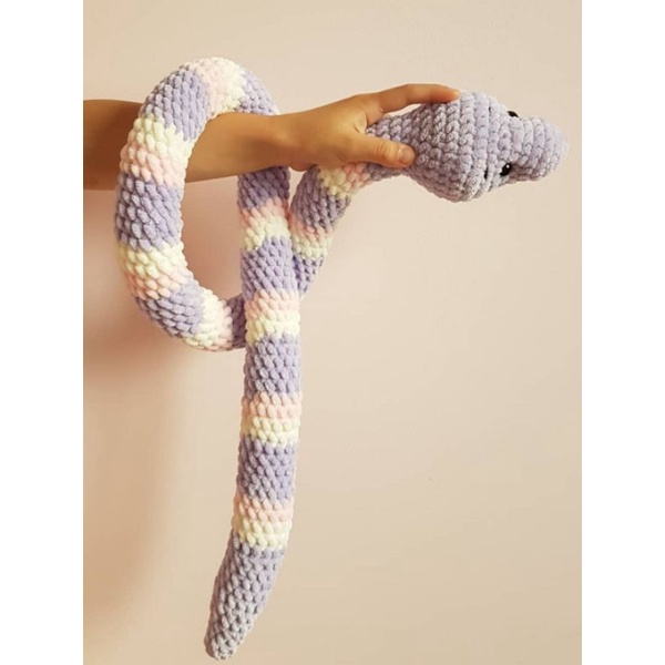 Jual Snake amigurumi (boneka ular rajut) | Shopee Indonesia