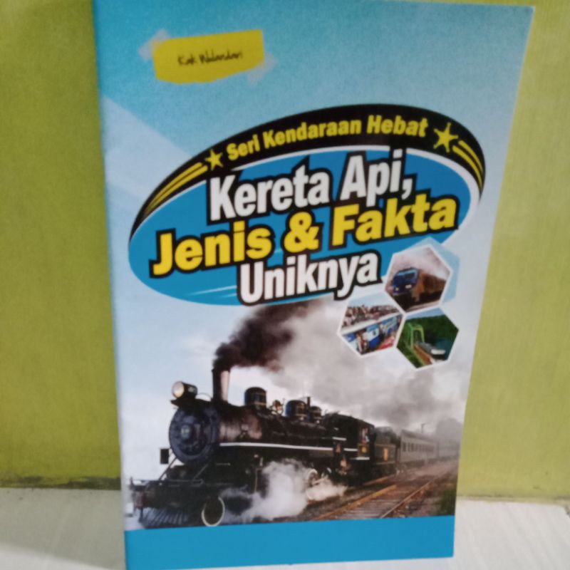 Jual Buku Kereta api, jenis dan fakta unik nya | Shopee Indonesia