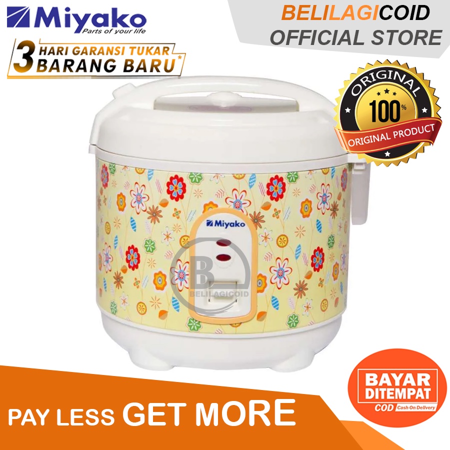 Jual Miyako Magic Com Penanak Nasi 3 in 1 MCM 609 / Megicom Miyako ...