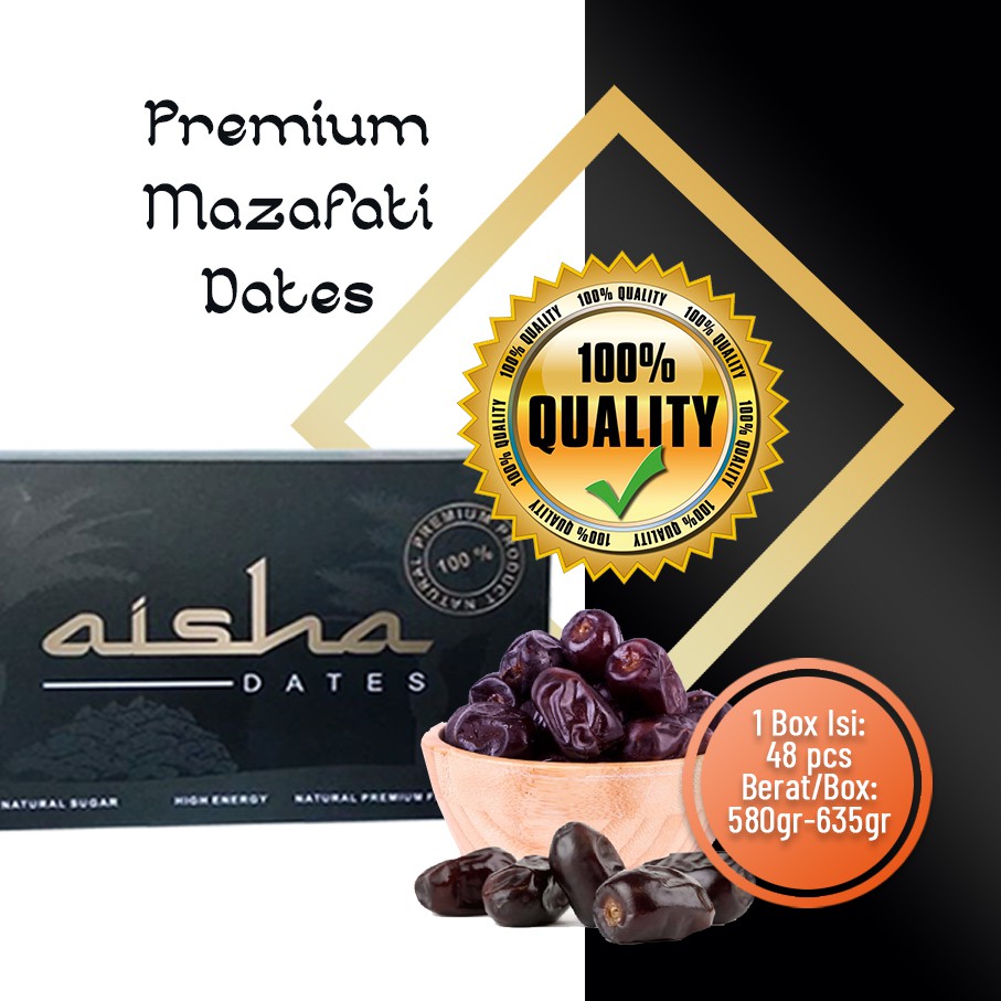 Jual Aisha Dates Kurma | Kurma Khalas Bebas Gula / Kurma Ruthab Paling ...