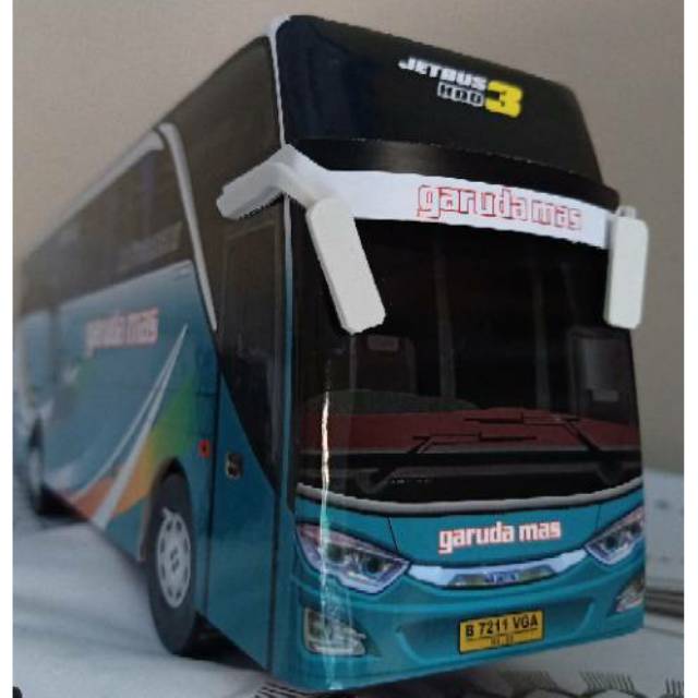 Jual miniatur Bus bis / mainan bus bis GARUDA MAS jetbus SHD | Shopee ...