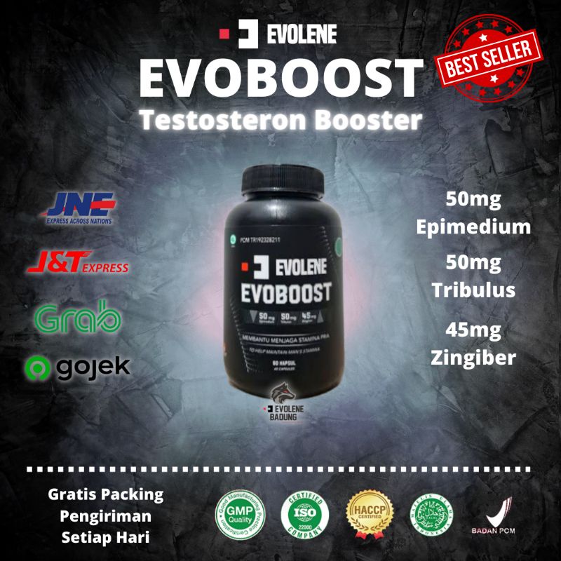 Jual EVOBOOST dari Evolene adalah testosteron booster dengan 9 ...