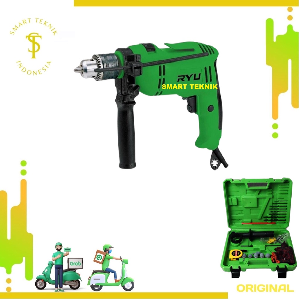 Jual BOR RYU 13mm set bor set ryu rid13 1reb / IMPCAT DRILL 13MM ...