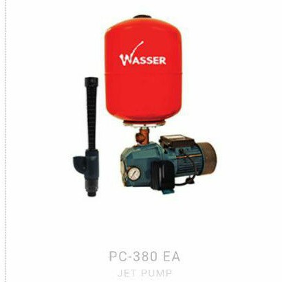 Jual Pompa Air/Jet Pump WASSER PC-380EA(40M & 375W +Tangki | Shopee ...