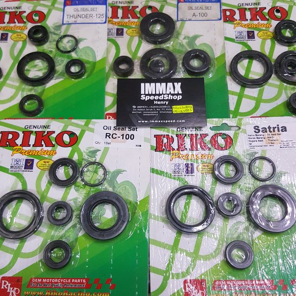 Jual Oil Seal Full Set Suzuki Skydrive Skywave Spin 125 Tornado Rc 100 110 Crystal Cristal ...
