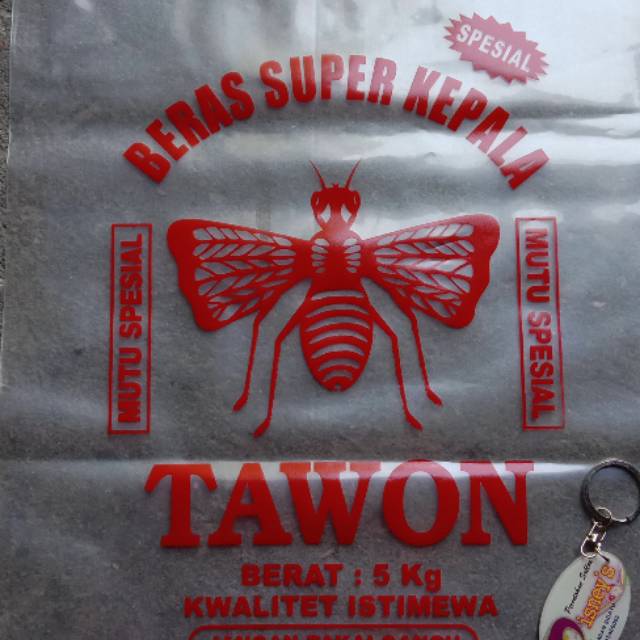 Jual Plastik beras 5kg cap tawon ,cap raja lele 52.700 | Shopee Indonesia