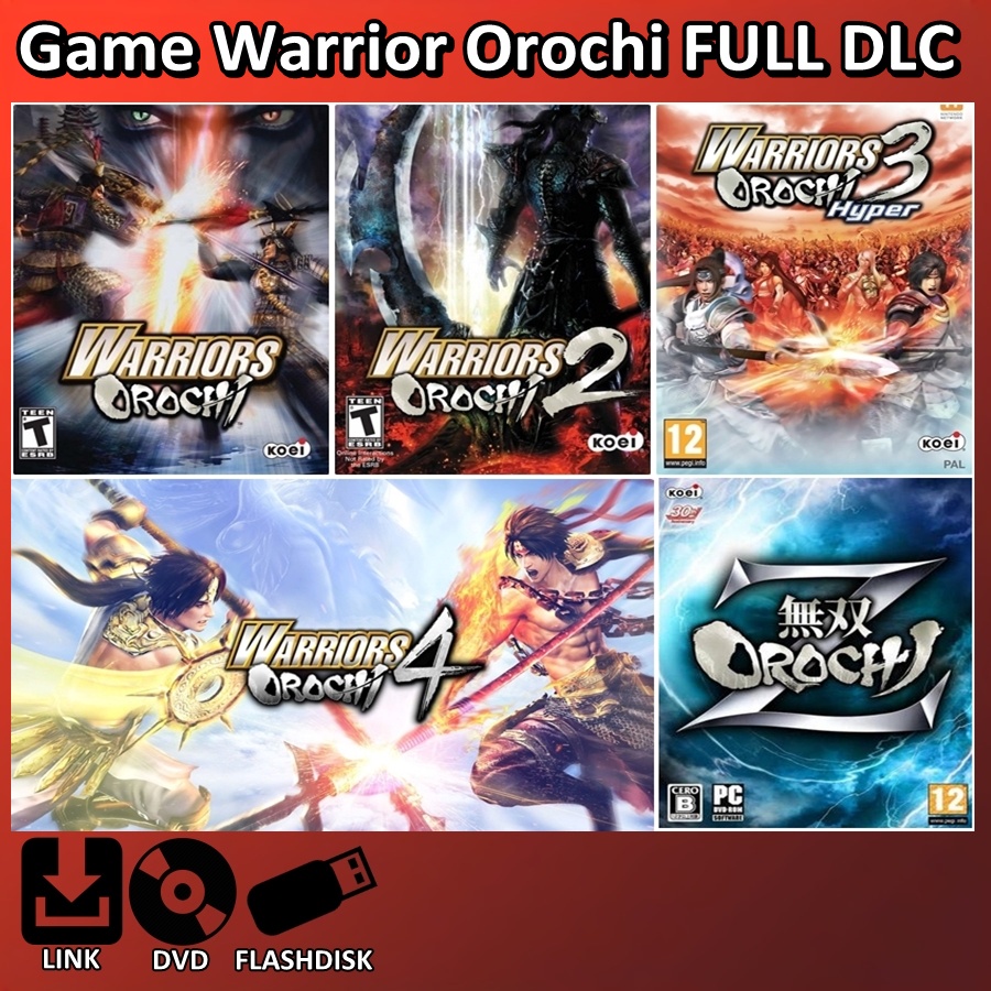 Jual Warrior Orochi Full DLC Game untuk PC Laptop | Shopee Indonesia