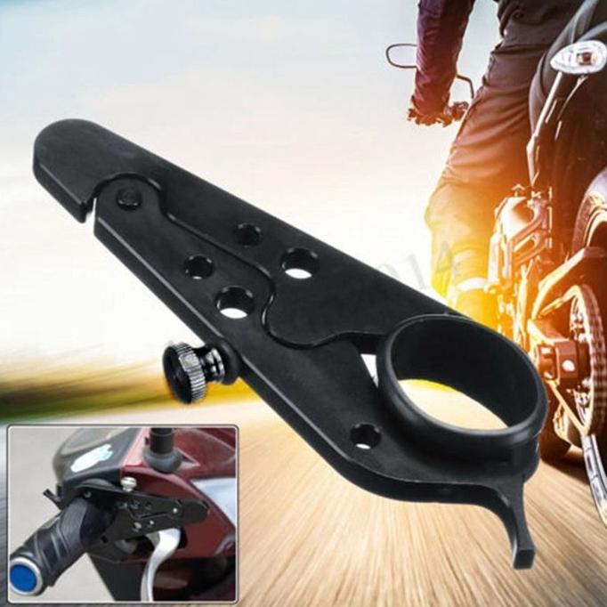 Jual Universal Motorcycle Cruise Control Throttle Lock Assist Grip Kit ...