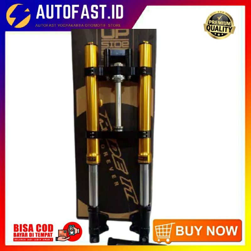 Jual SHOCK DEPAN USD UP SIDE DOWN RIDE IT FULL SET PNP VIXION RX KING ...