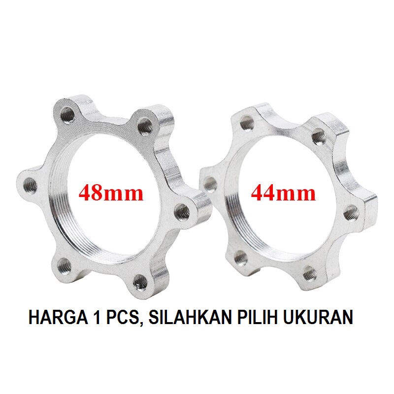 Jual Adaptor Rotor 44mm 48mm Disc Brake Rem Cakram Sepeda Hub Freehub ...