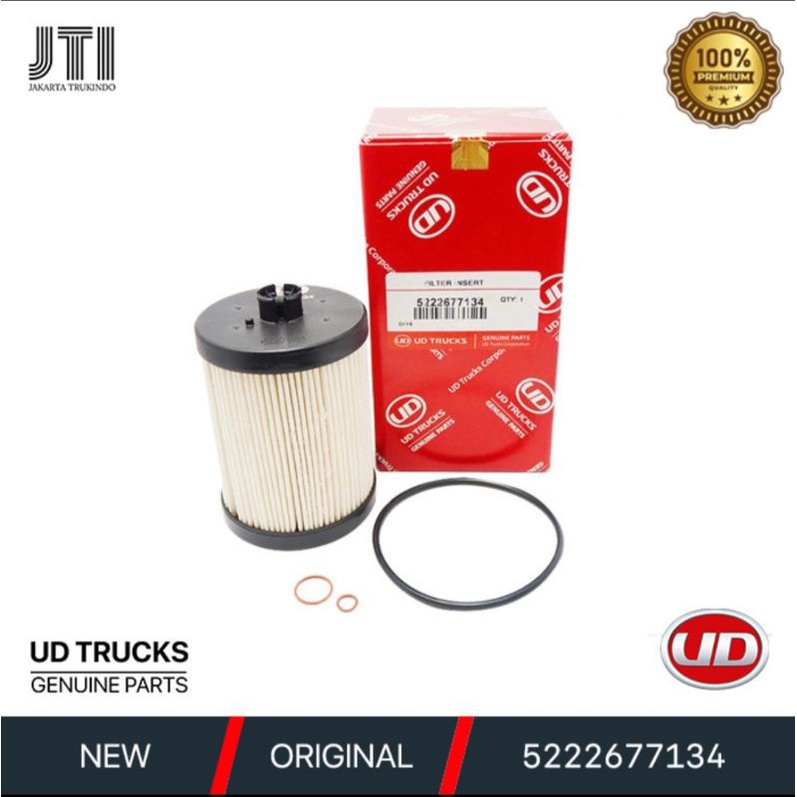 Jual FUEL FILTER SOLAR NISSAN UD QUESTER CWE 280 GWE 280 5222677134 ...